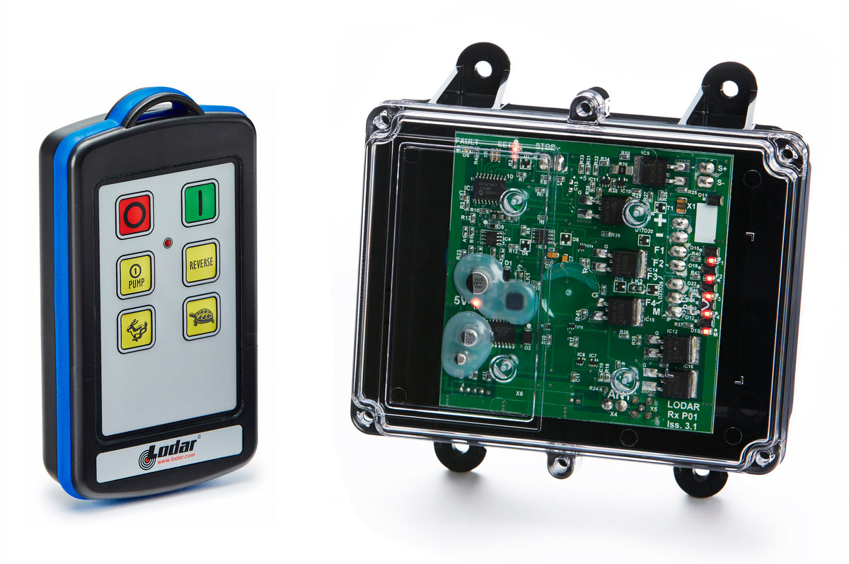 Lodar Industrial Wireless Control System - 4 Functions