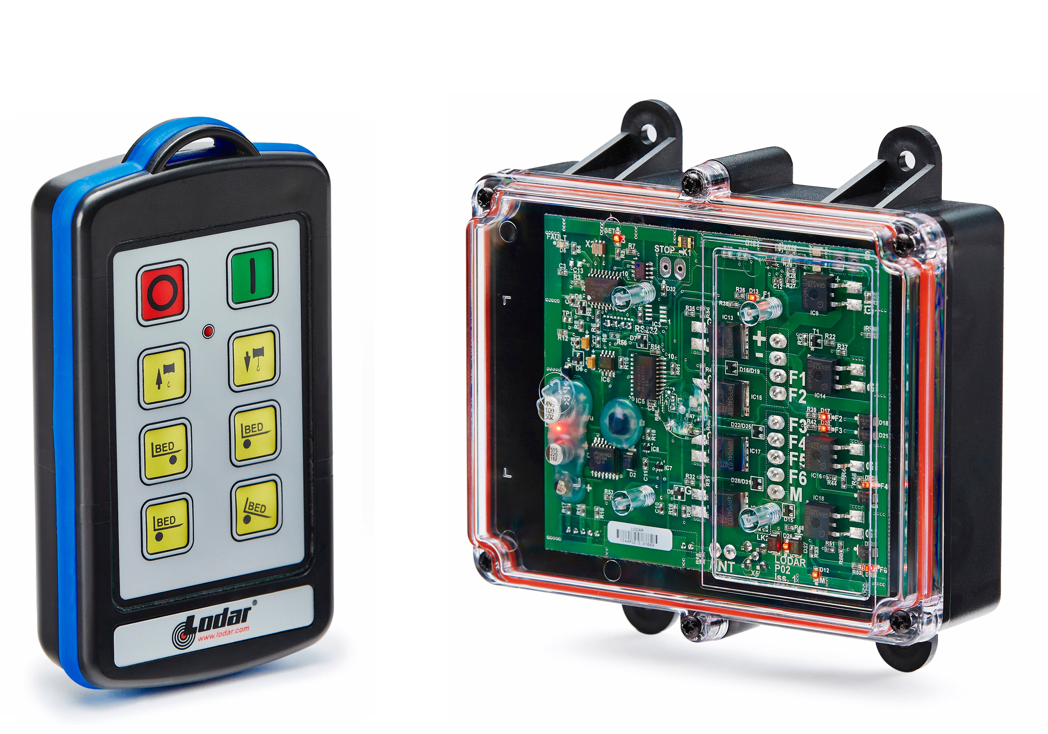 Lodar Industrial Wireless Control System - 6 Functions