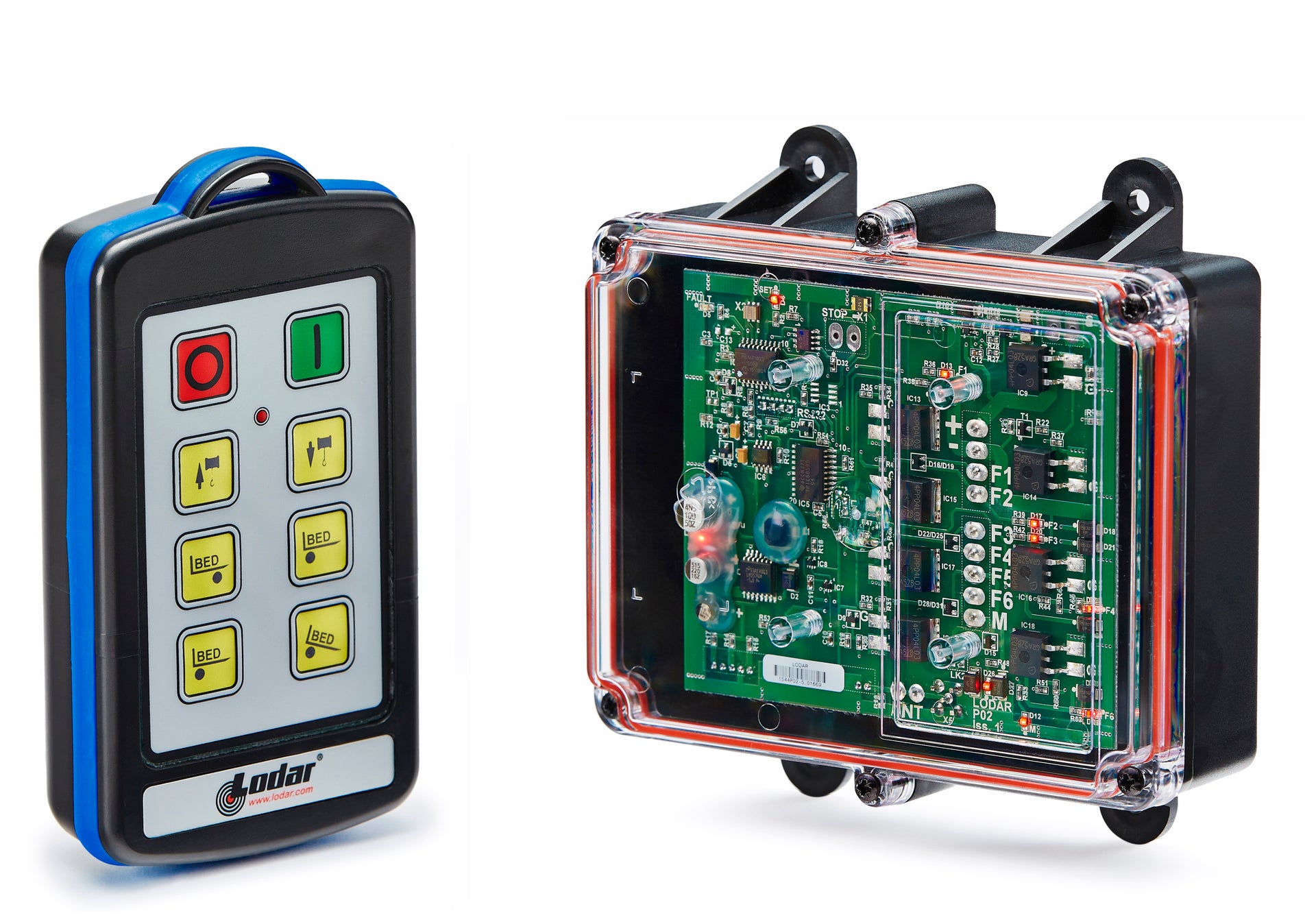 Lodar Industrial Wireless Control System - 6 Functions